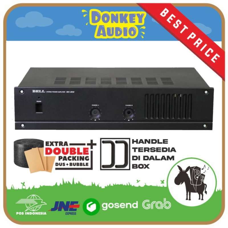 Promo BOX MK202 MK 202 MK-202 POWER AMPLIFIER AUDIO CASING AMPLIFIER ...