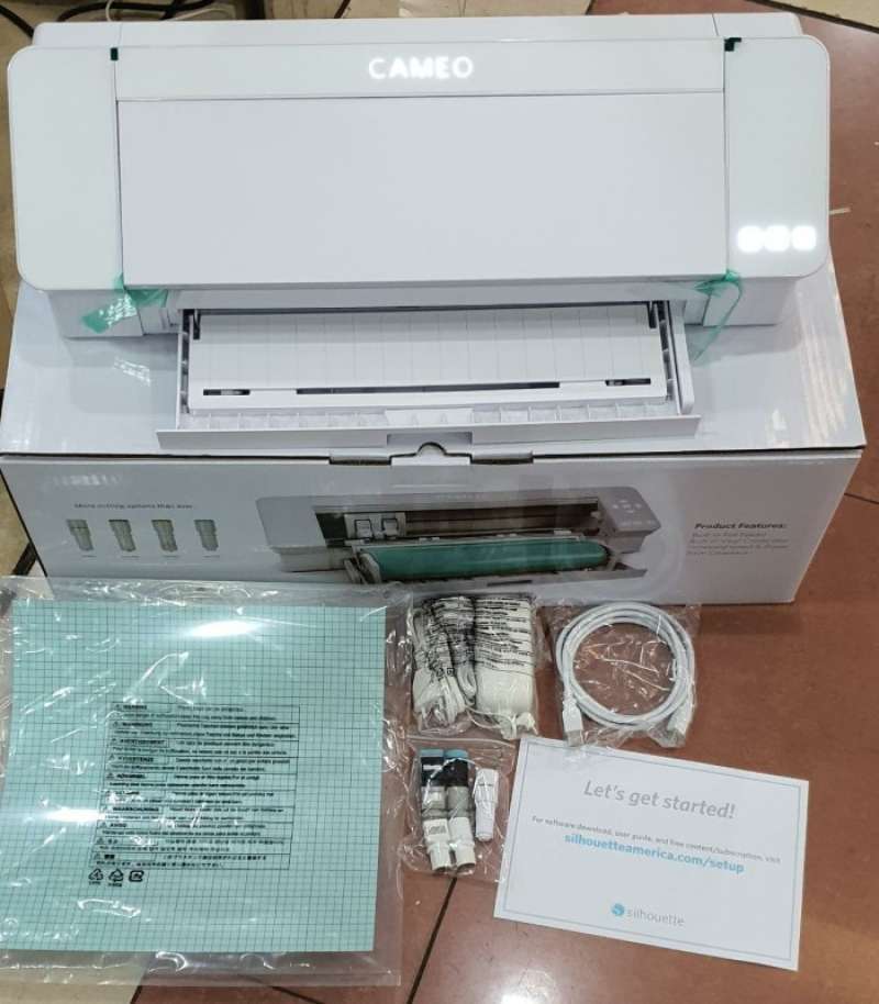 Promo Mesin Cutting Sticker Silhouette Cameo 4 Diskon 23% di Seller ...