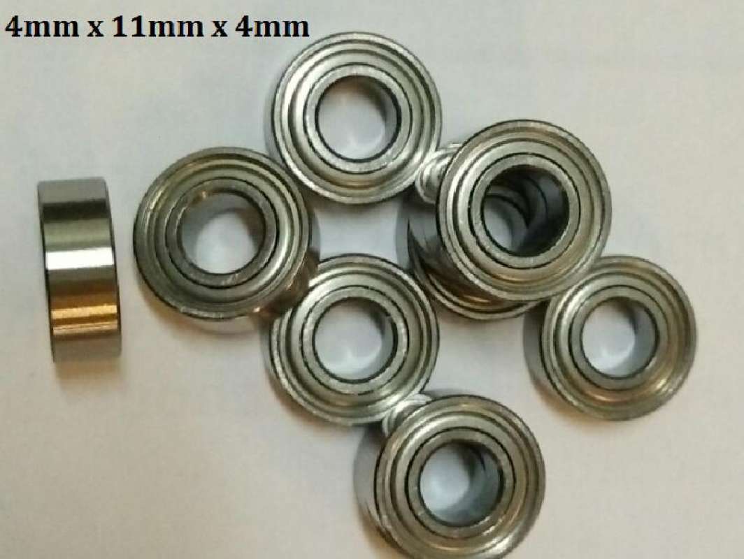 Jual Miniature Bearing Dimension ID 4mm x OD 11mm x B 4mm di Seller ...