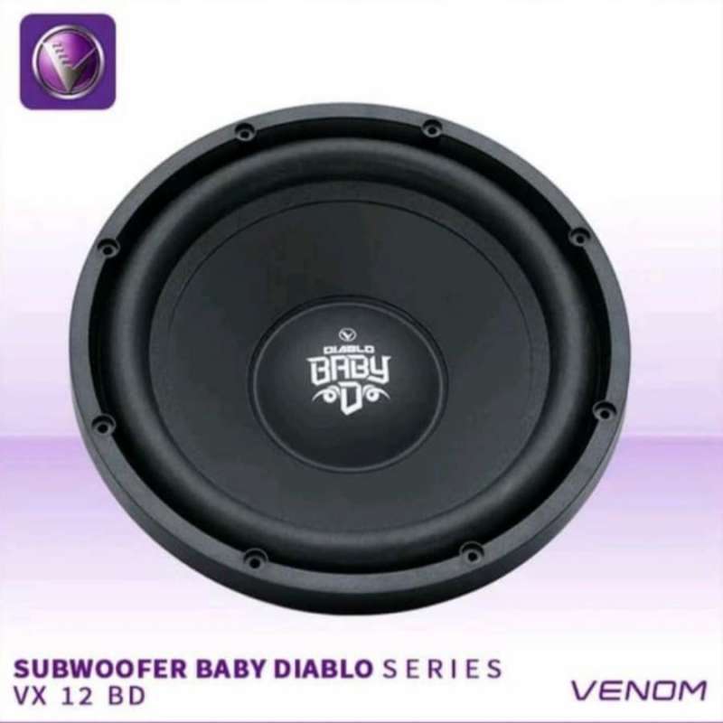 Jual Subwoofer Venom Baby Diablo VX 12 BD / Subwoofer 12 Inch Venom di ...