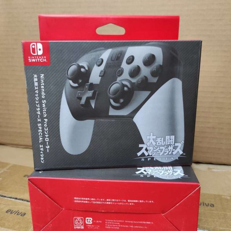 Promo NINTENDO SWITCH PRO CONTROLLER SUPER SMASH BROS ULTIMATE Diskon 33% di Seller Emma Store ...