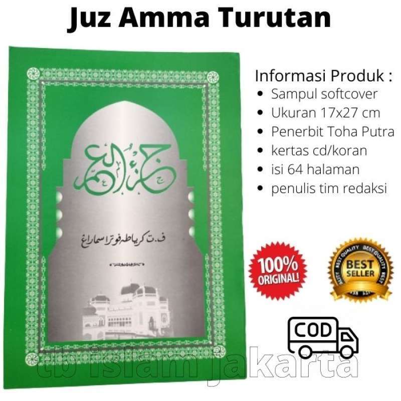 Jual Juz Amma Turutan Toha Putra Uk Besar di Seller Ken Book - Jati ...