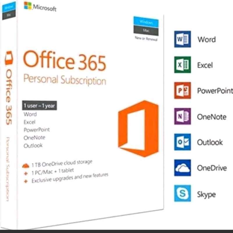Jual Microsoft Office 365 Personal Software di Seller Zia store 12 ...