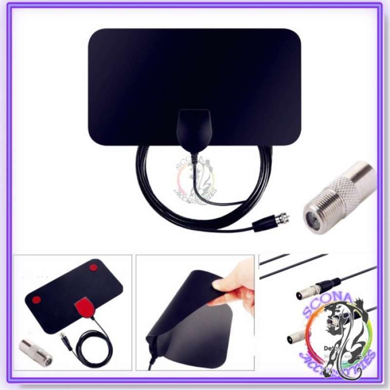 Jual ANTENA TV DIGITAL INDOOR DVB T2 4K PENGUAT SINYAL DVB-T2 MAX ...