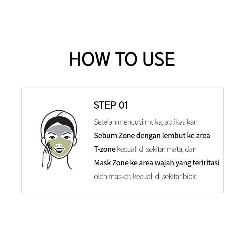 Promo Set Bundling Nacific Half & Half Clay Mask + Nacific Fresh Herb ...