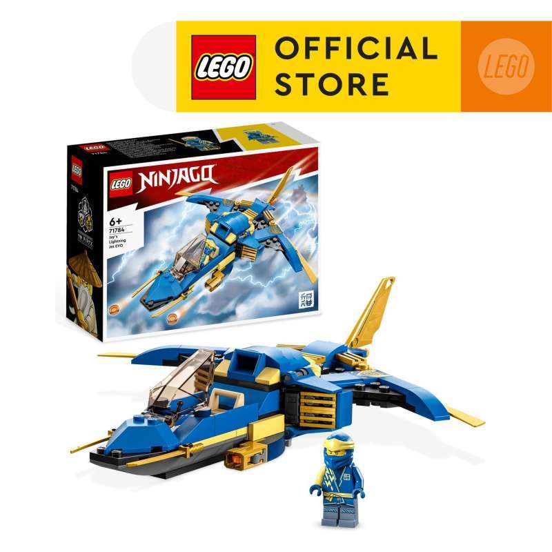 Promo Lego Ninjago 71784 Jay’s Lightning Jet Evo Building Toy Set (146 ...