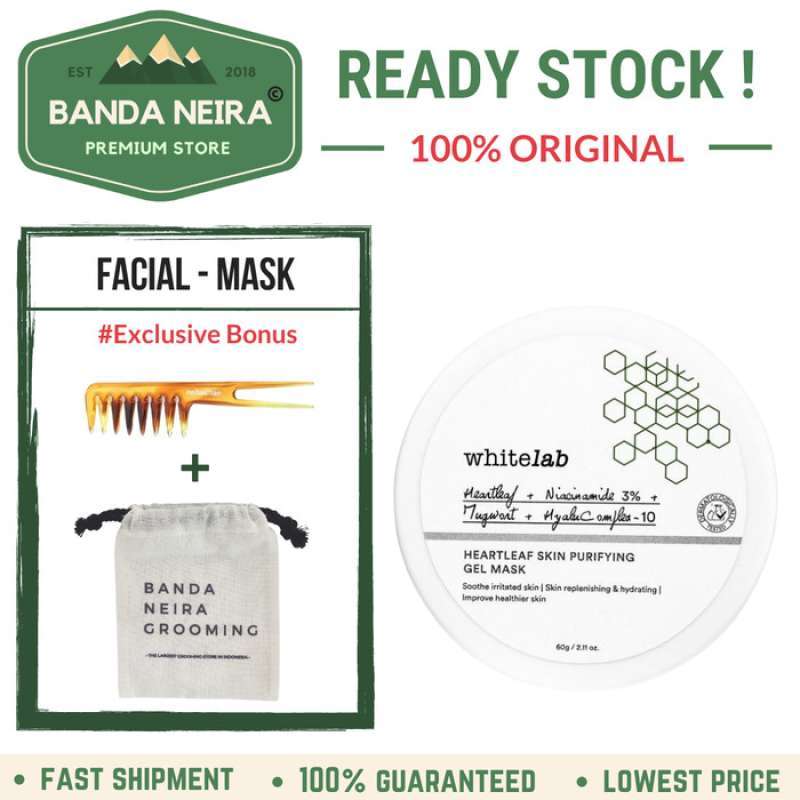 Jual Whitelab Heartleaf Skin Purifying Gel Mask di Seller Beauty Sweet ...