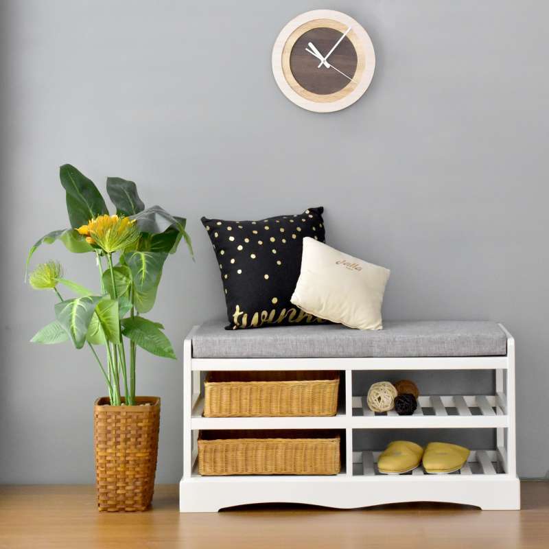 Promo Livien Furniture - Dynamic Bench Rack - Bench - Rak Sepatu ...
