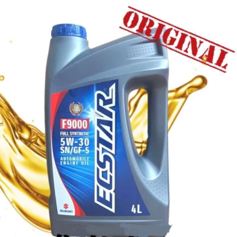 Jual Oli Mesin SUZUKI ECSTAR F9000 5W30/5W-30 Api SN/GF5 Fully Syn (4L ...