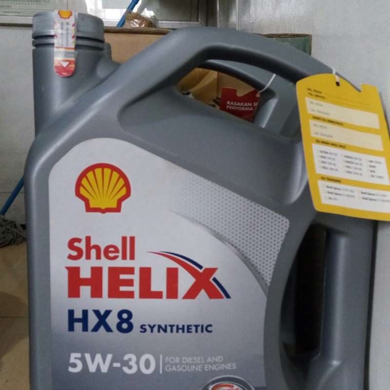 Promo Oli Shell HX-8, SAE 5W-30, 4 liter Diskon 23% di Seller Mqueen ...