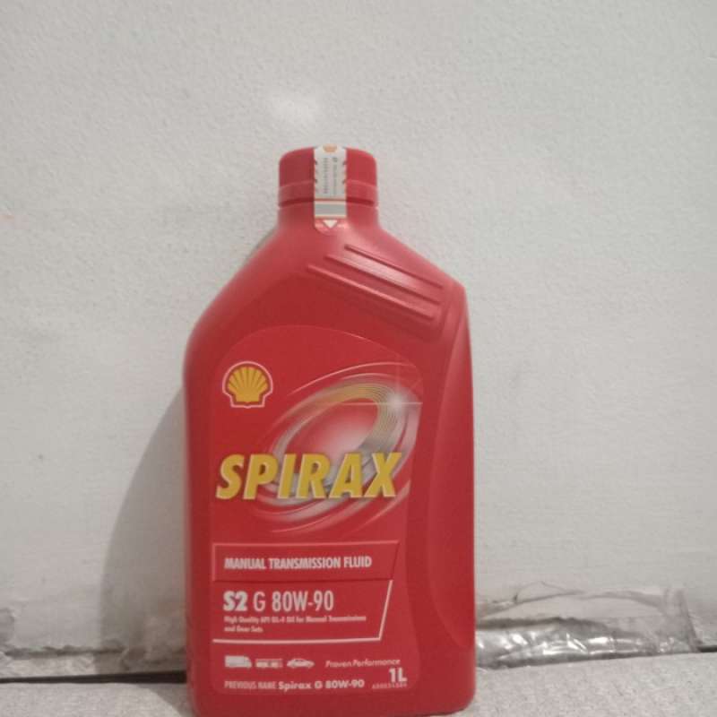 Jual oli gear but persneling manual n gardan merk shell spirax S2 G 80w ...