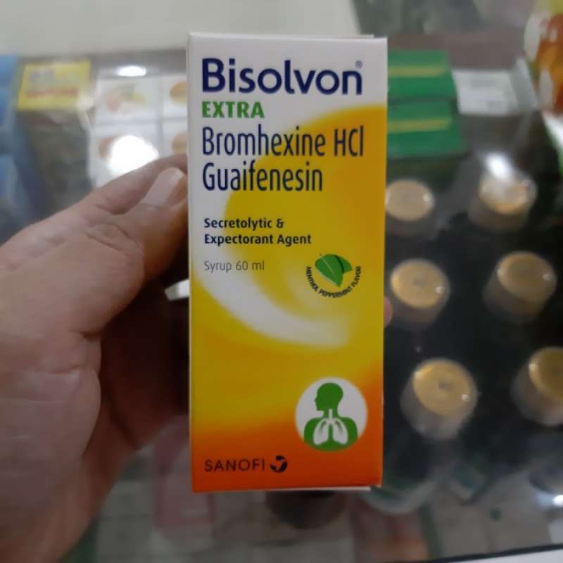 Promo Bisolvon Extra Syrup 60ml Obat Batuk Berdahak Diskon 23% di ...