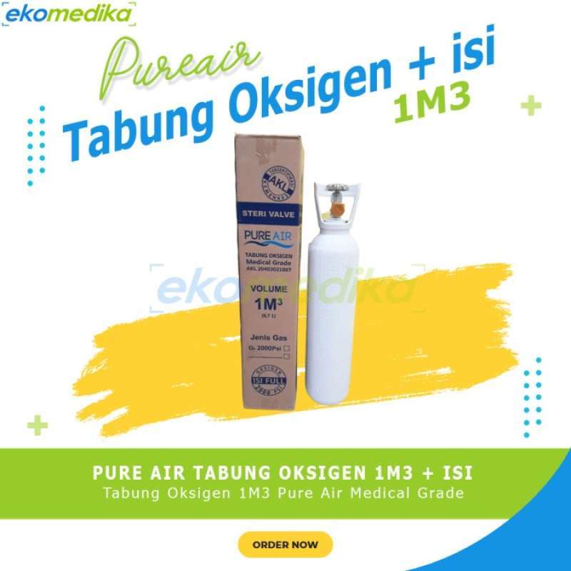 Jual Tabung Oksigen 1m3 1 M3 Termasuk isi oksigen ( Tabung + isi ) di ...