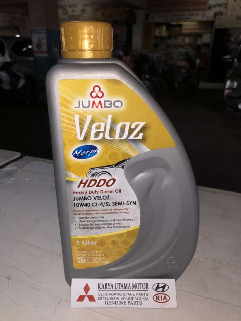 Promo Oli Veloz Jumbo 10W-40 1Liter. Diskon 23% di Seller Huma Auto ...