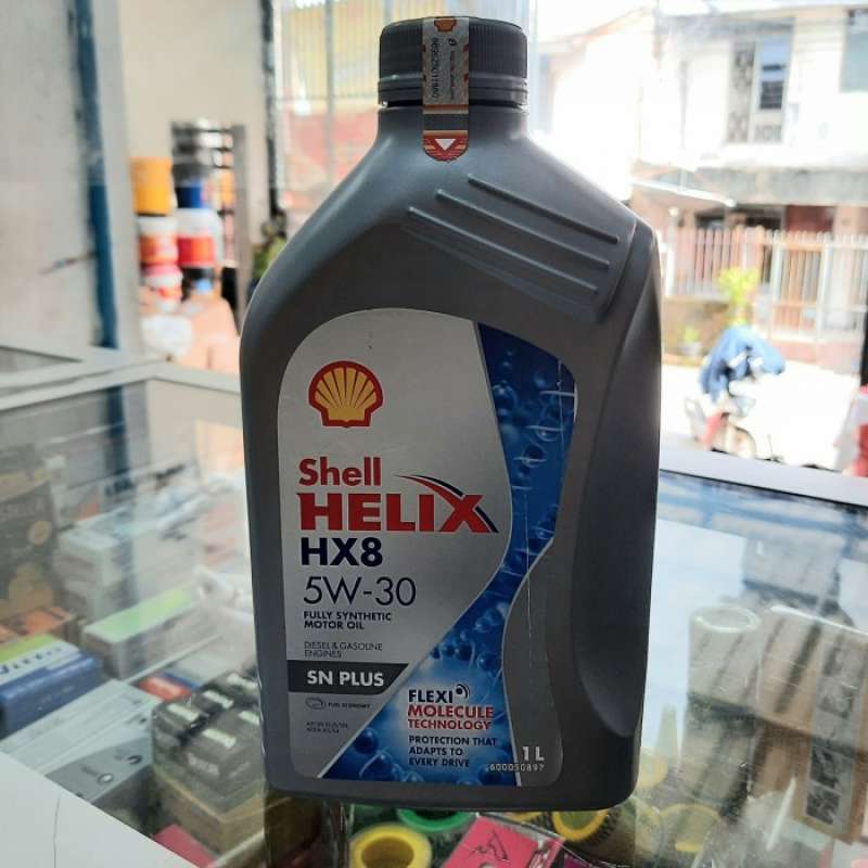 Jual Oli Shell Helix HX 8 Fully Synthetic 5W-30 1L Original di Seller ...