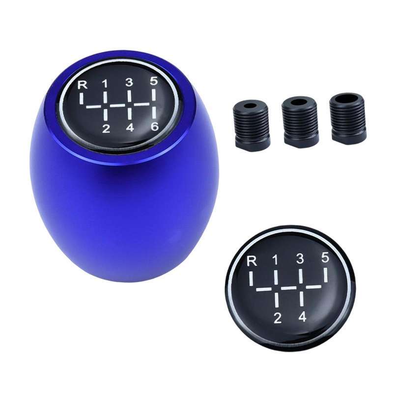 Jual Manual Gear Knob Direct Replaces with 8mm 10mm 12mm Adapters Metal ...