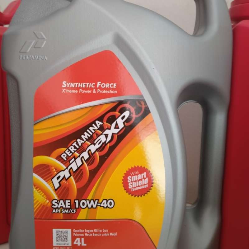 Jual Oli Mesin Pertamina Prima XP SAE 10W-40 ..4 Ltr di Seller Huma ...
