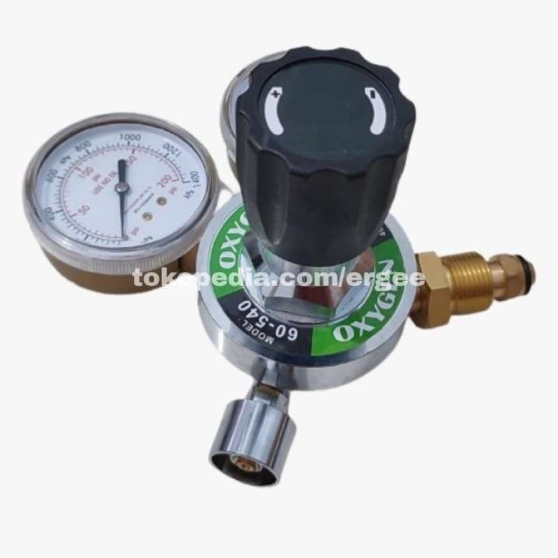 Promo Regulator Ventilator Tabung Oksigen LOVTEC Output Outlet CIG ...
