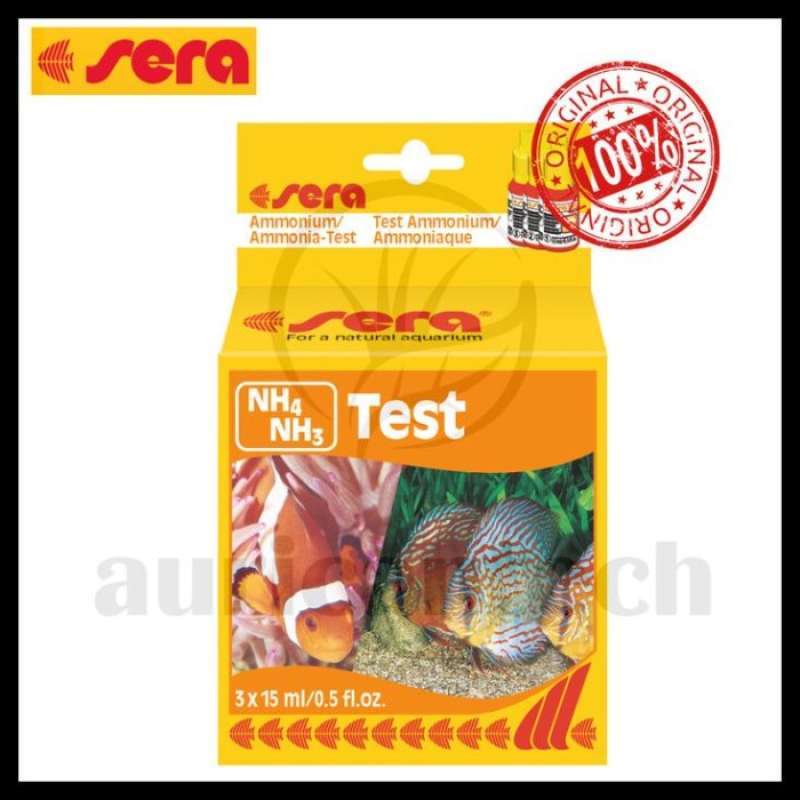 Promo New Sera Nh4 Nh3 Test - Alat Test Ukur Ammonia Amoniak 15Ml 60 ...