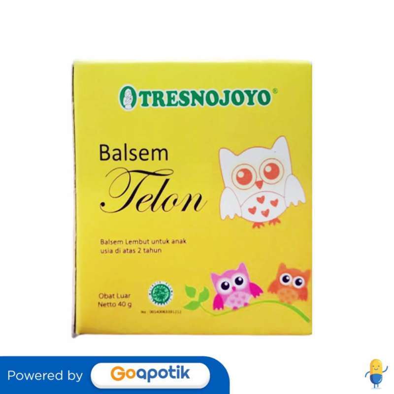 Jual TRESNOJOYO BALSEM TELON 40 GRAM di Seller Apotek Nurica Farma ...