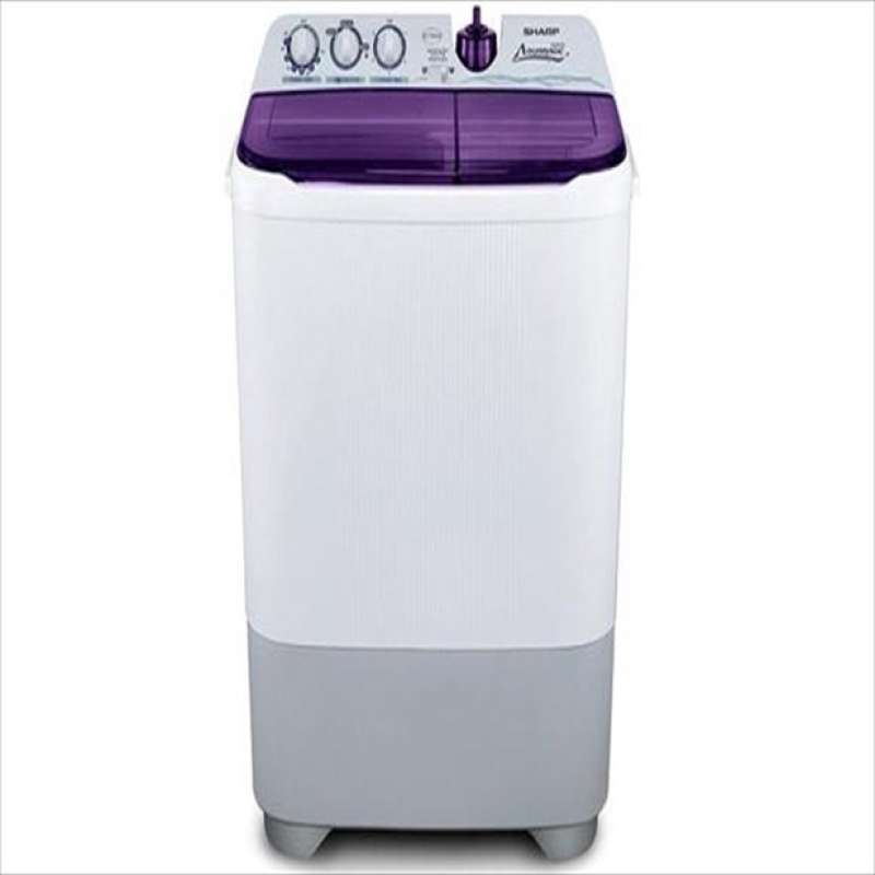 Promo SHARP Mesin Cuci Twin Tube 8KG ES-T85CR-VK - GARANSI RESMI Diskon ...