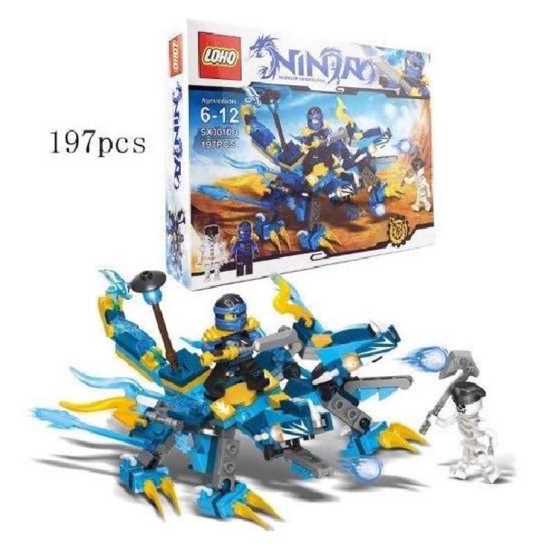 Jual Brick Loho Sx3010 Ninja Thunder Swordsman - Ninjago Naga Sx 3010 ...