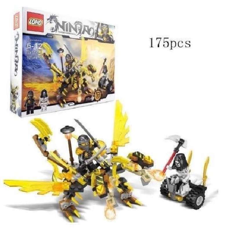 Jual Brick Loho Sx3010 Ninja Thunder Swordsman - Ninjago Naga Sx 3010 ...
