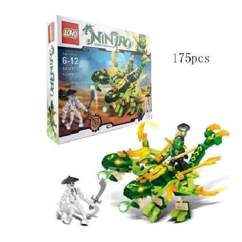 Jual Brick Loho Sx3010 Ninja Thunder Swordsman - Ninjago Naga Sx 3010 ...