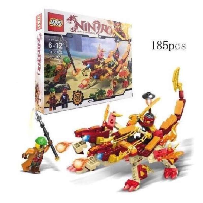 Jual Brick Loho Sx3010 Ninja Thunder Swordsman - Ninjago Naga Sx 3010 ...
