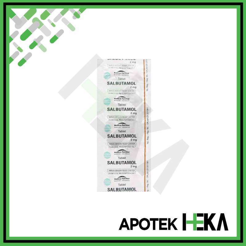 Jual Salbutamol 2 mg Yarindo Tablet di Seller Apotek Heka Semarang - Kota Semarang, Jawa Tengah ...