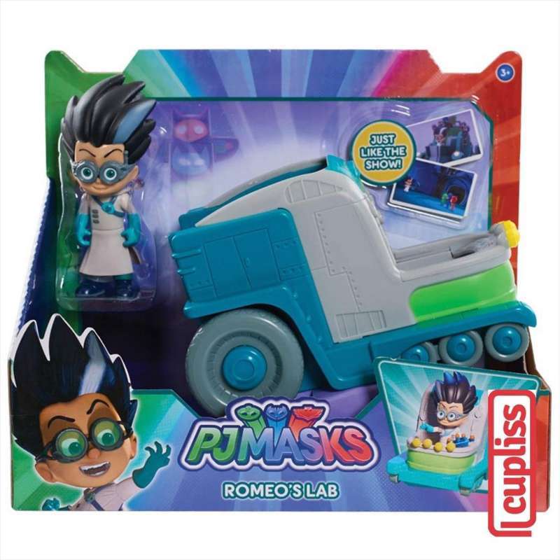 Jual PJ Masks Romeo Lab Vehicle with Figure Mask Just Play di Seller ...
