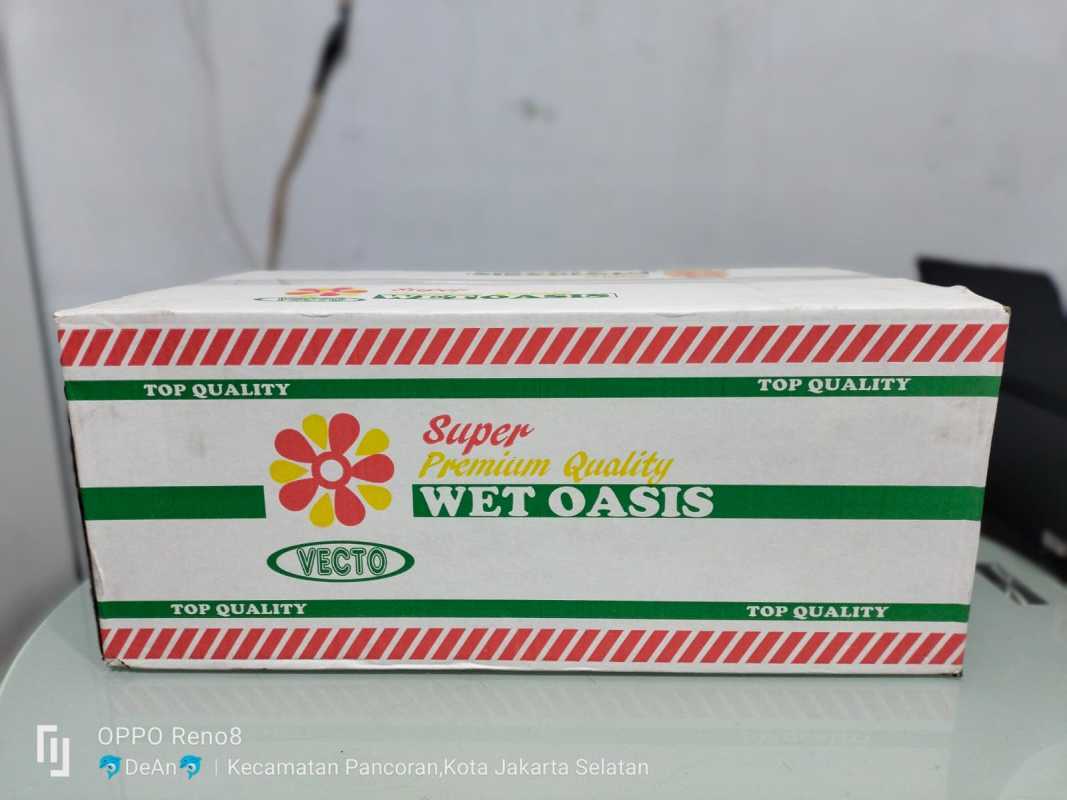Jual Oasis basah premium. Oasis bunga vecto. Oasis basah super ...