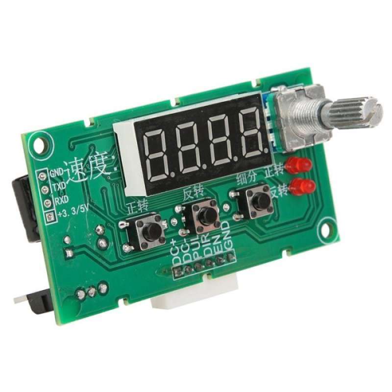 Jual Modul Kontrol Kecepatan Motor Stepper Dc 8-24v Dengan Display ...