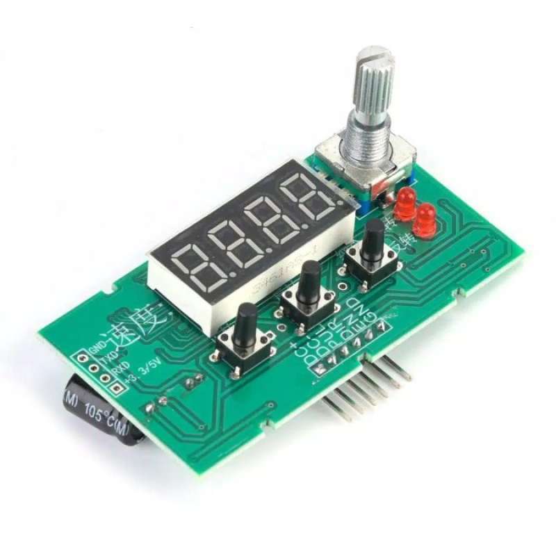 Jual Modul Kontrol Kecepatan Motor Stepper Dc 8-24v Dengan Display ...