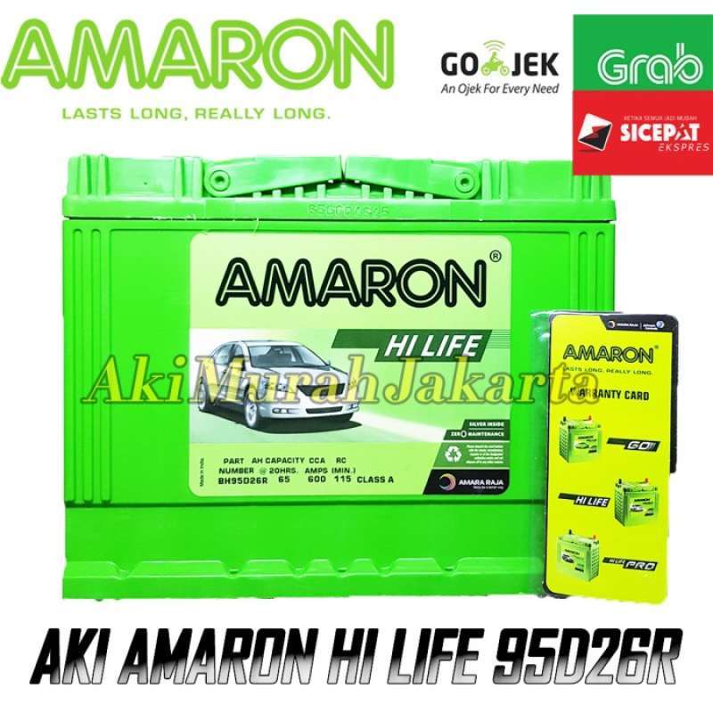 Jual Aki Mobil Toyota New Kijang Amaron HI-LIFE 95D26R / NS70 12V 65AH - CARGO+KAYU di Seller ...