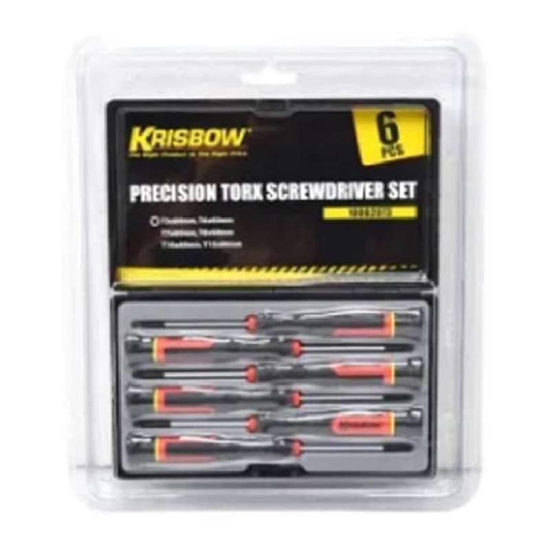 Jual Krisbow Set Obeng Presisi Torx 6 Pcs di Seller One Stop Web ...