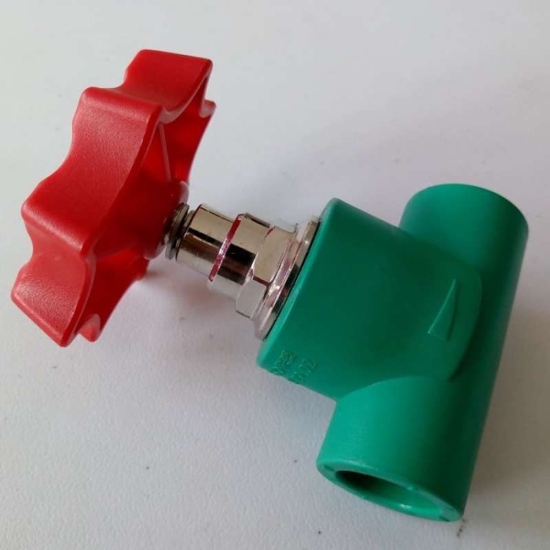 Promo Lesso Ppr Stop Valve/Gate Valve/Stop Kran Uk.3/4 (25 Mm) Fitting ...
