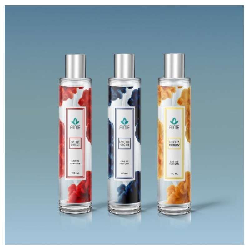 Jual 110 Ml Botol Tinggi Ainie Eau De Perfume / Parfum Badan Botol Kaca ...