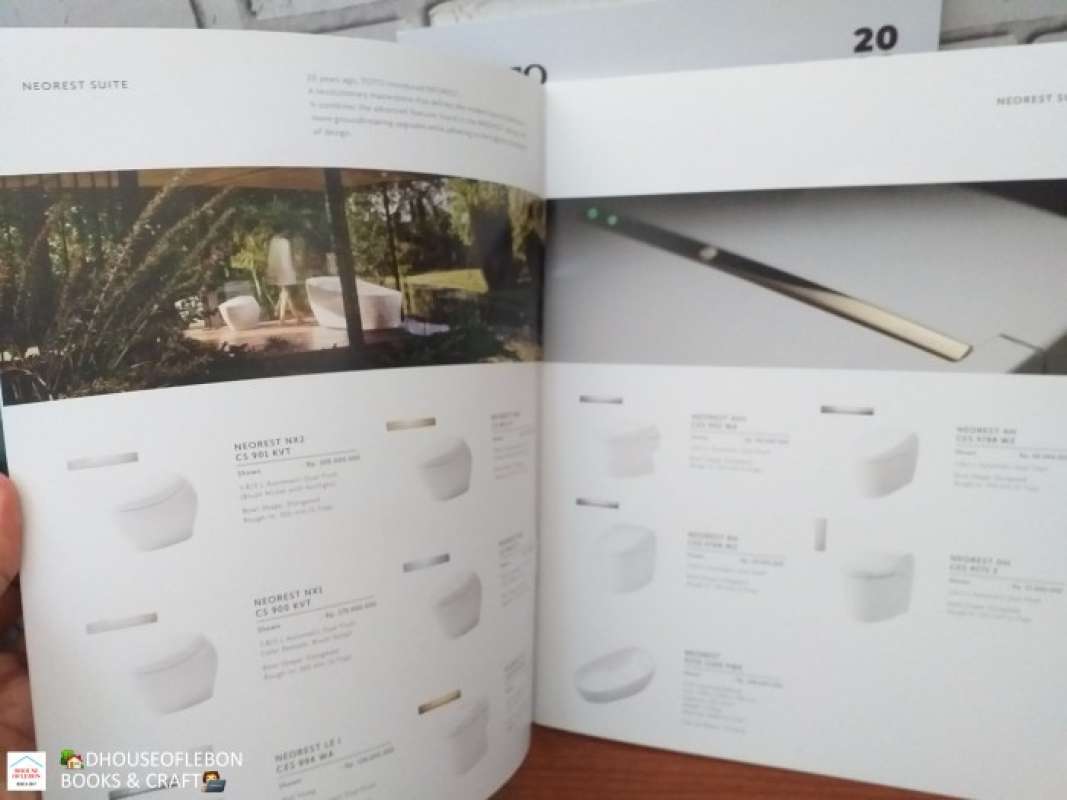 Jual Katalog Produk Sanitary dan Fittings By TOTO 2022 di Seller Ken ...