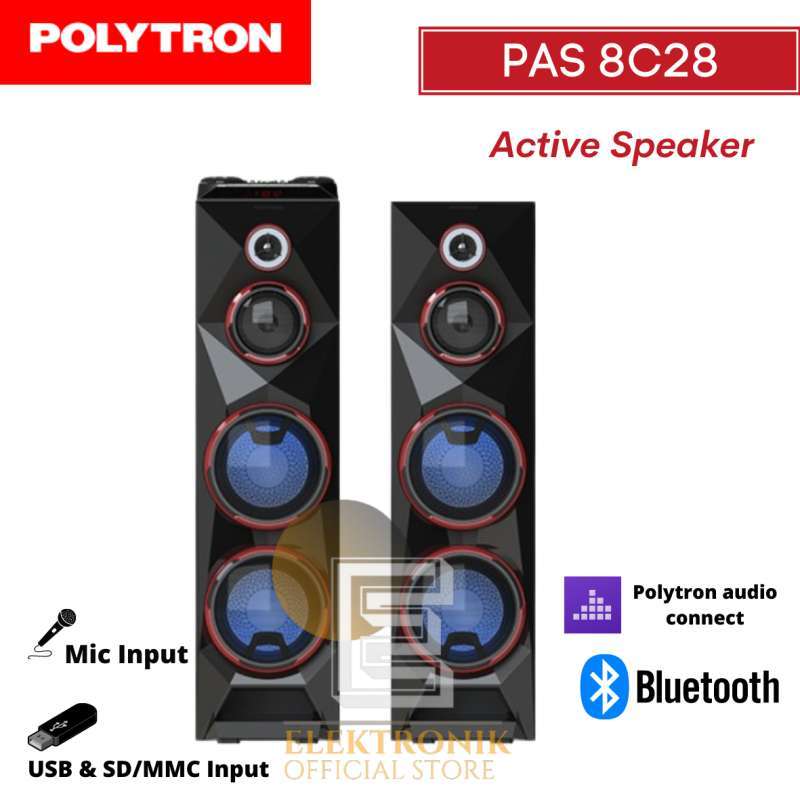 Jual POLYTRON SPEAKER ACTIVE PAS 8C28 SPEAKER POLYTRON di Seller ...