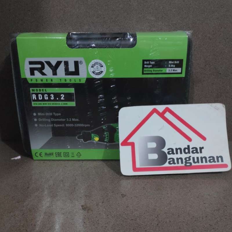 Promo Ryu Mini Die Grinder Rdg 3.2 Diskon 23% di Seller SENTRA ELEKTRONIC STORE - Kalibata, Kota ...