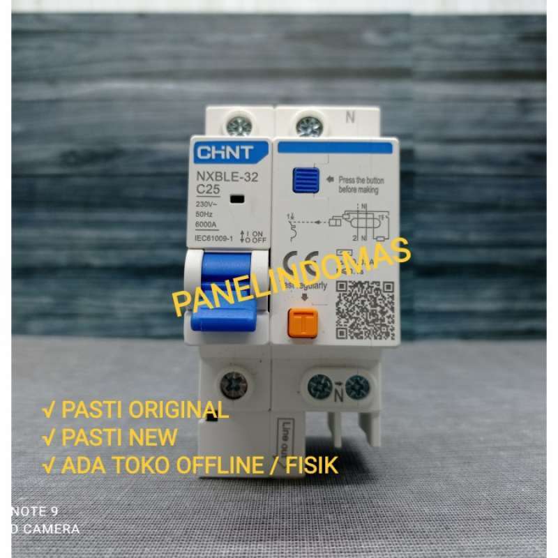 Promo RCCB ELCB RCBO + MCB Chint NXBLE-32 NXBLE32 1P+N 25A 6kA Diskon ... Promo RCCB ELCB RCBO + MCB Chint NXBLE-32 NXBLE32 1P+N 25A 6kA Diskon ...