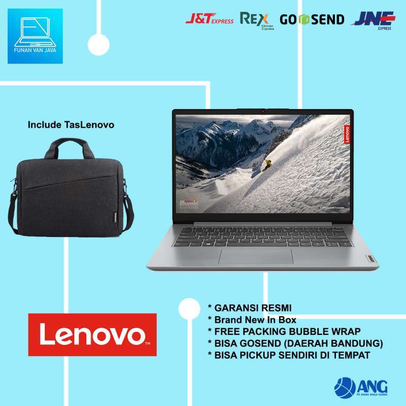 Promo Lenovo IdeaPad Slim 1 14AMN7-82VF003NID/AMD Ryzen 3-7320U/8GB ...