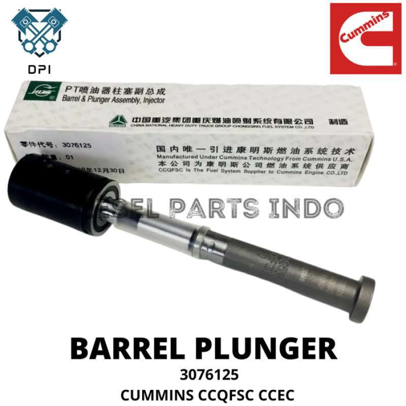 Jual 3076125 3042539 Barrel Plunger Genuine Cummins Ccec Asli Kta19 ...
