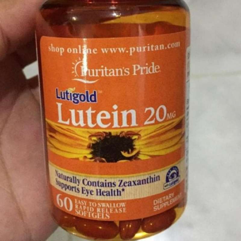 Promo puritan puritan's pride lutein zeaxanthin 20 mg suplemen vitamin ...