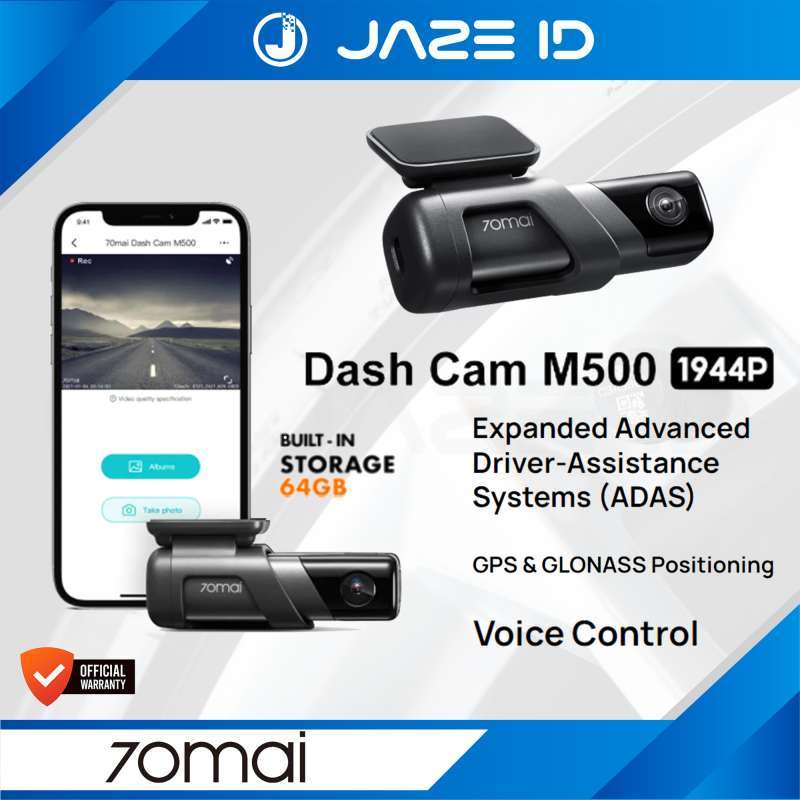 Jual 70mai Wifi Dash Cam M500 1944p Car Dvr Mobil Gps Adas Kamera ...