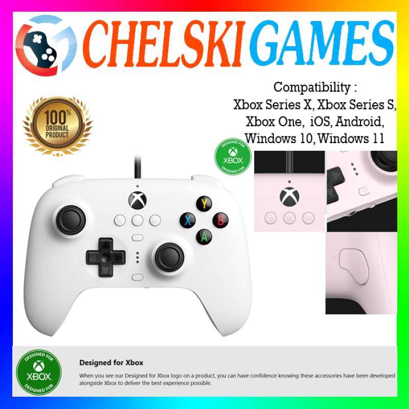 Jual 8Bitdo Ultimate Wired Controller for Xbox Series X/S Window iOS Android di Seller Chelski ...