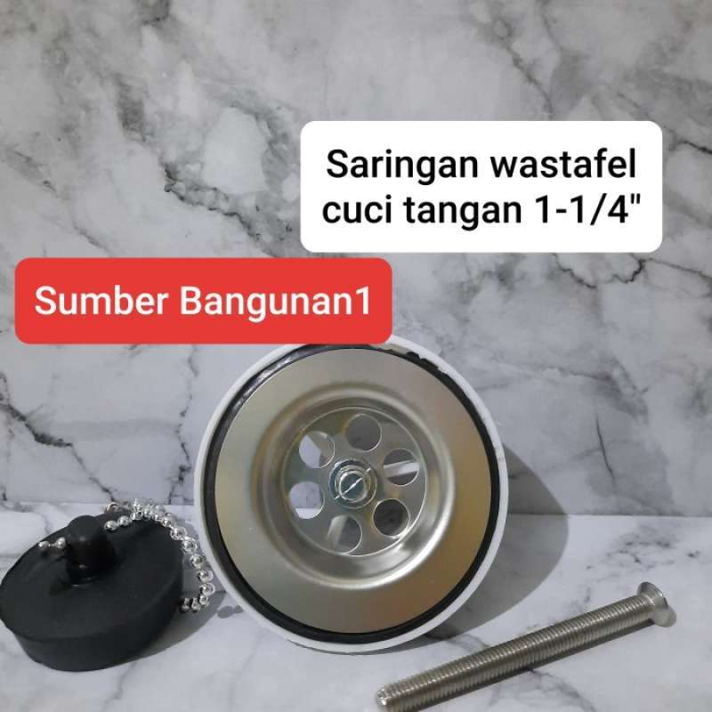 Promo Afur saringan wastafel cuci tangan keramik 1-1/4 Diskon 5% di ...