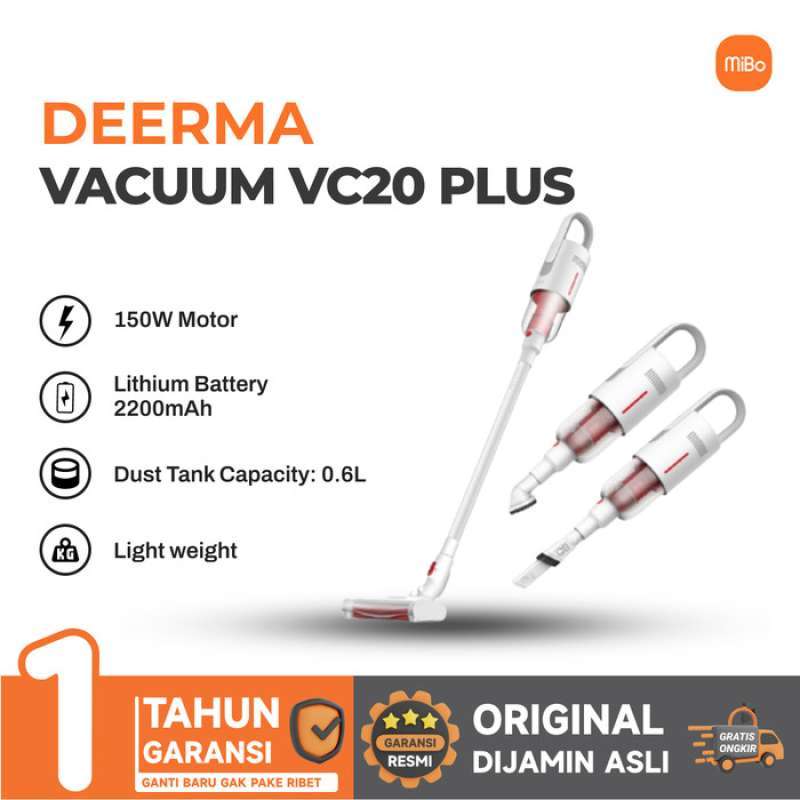 Promo Deerma VC20 PLUS Ultra Light Cordless Vacuum Cleaner Diskon 50% ...