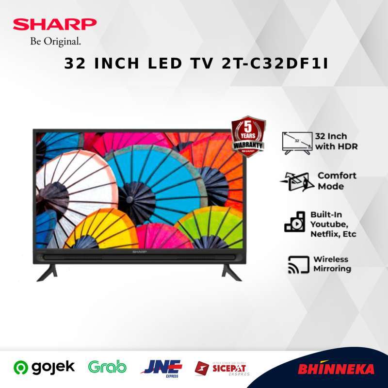 Jual Sharp 32 Inch Led Tv 2t-c32df1i Di Seller Bhinneka Official Store ...